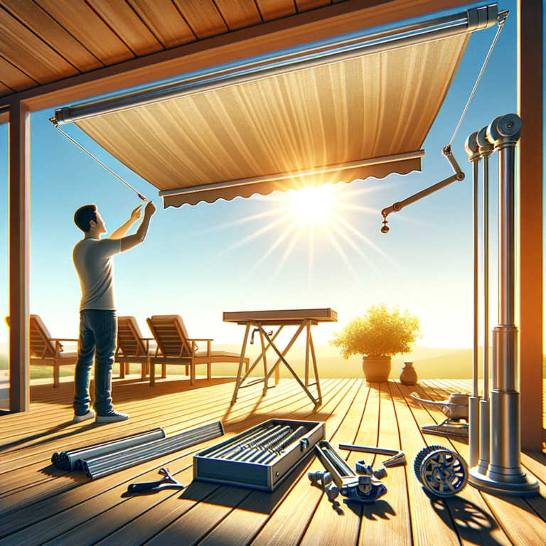 How To Adjust A Sunsetter Awning