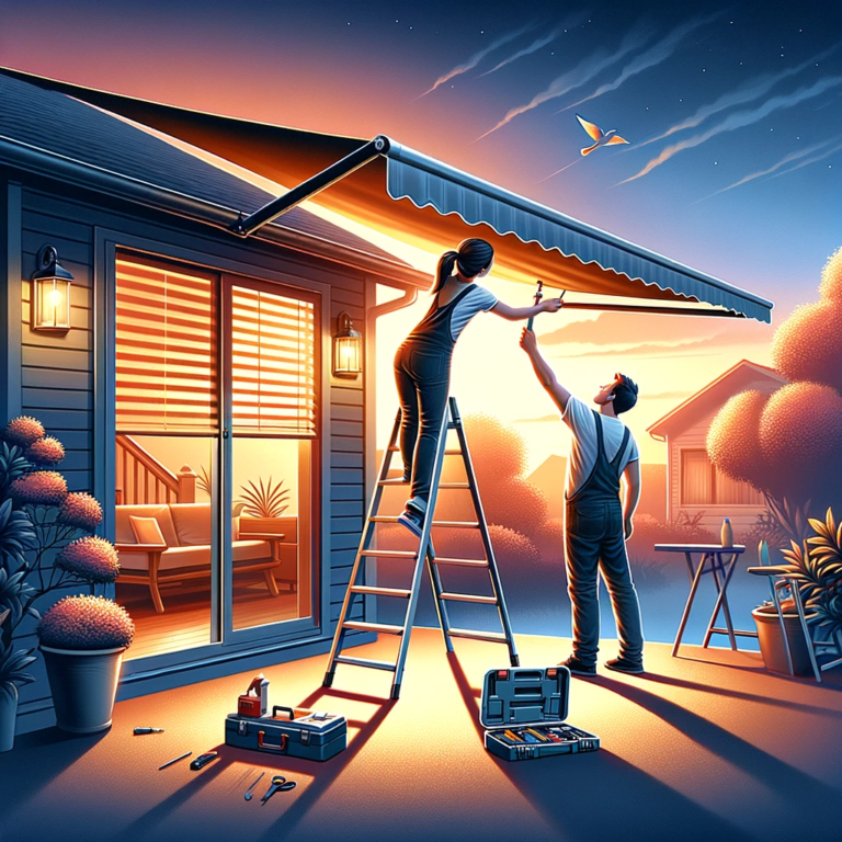 How To Adjust A Sunsetter Awning