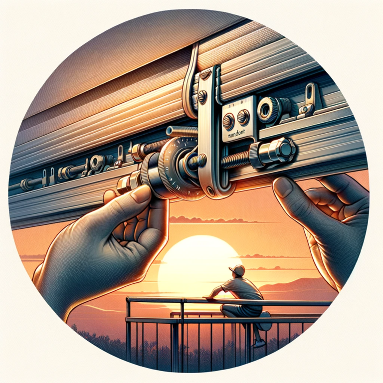 How To Adjust A Sunsetter Awning